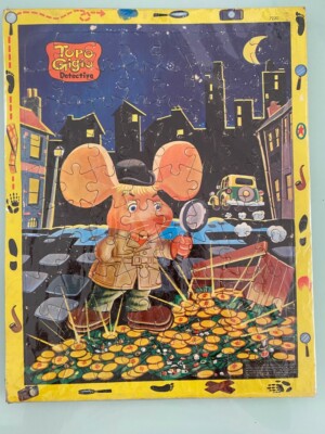 VINTAGE TOPO GIGIO Detective Puzzle Made in Mexico YEARS 60'S | eBay