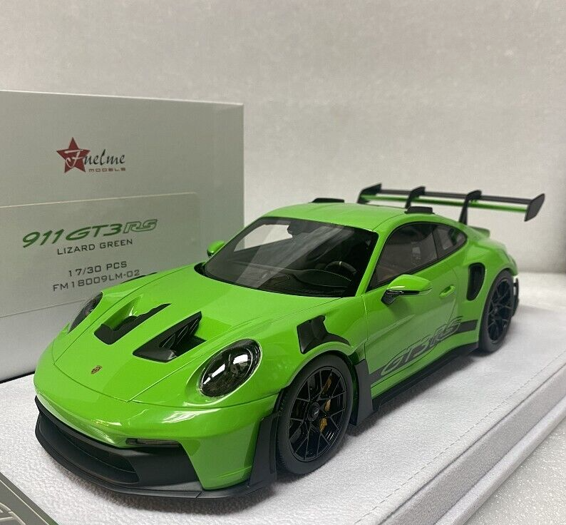 Porsche 992 GT3 RS Lizard Green FUELME 1/18 #FM18008LM-02 | eBay