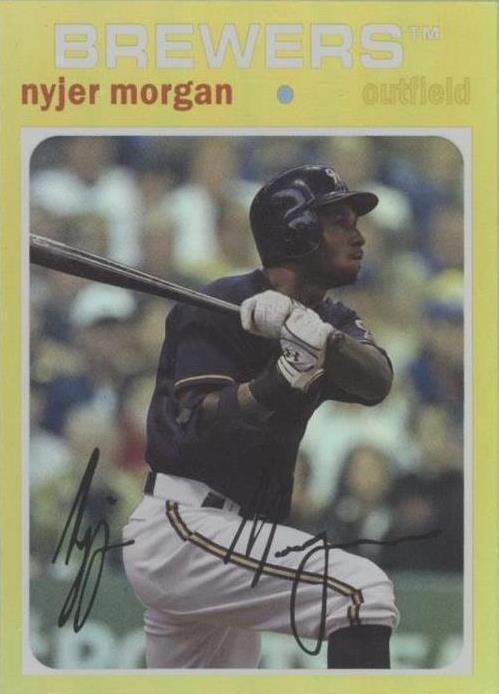 2012 Topps Archives - Nyjer Morgan #84 Gold for sale online | eBay