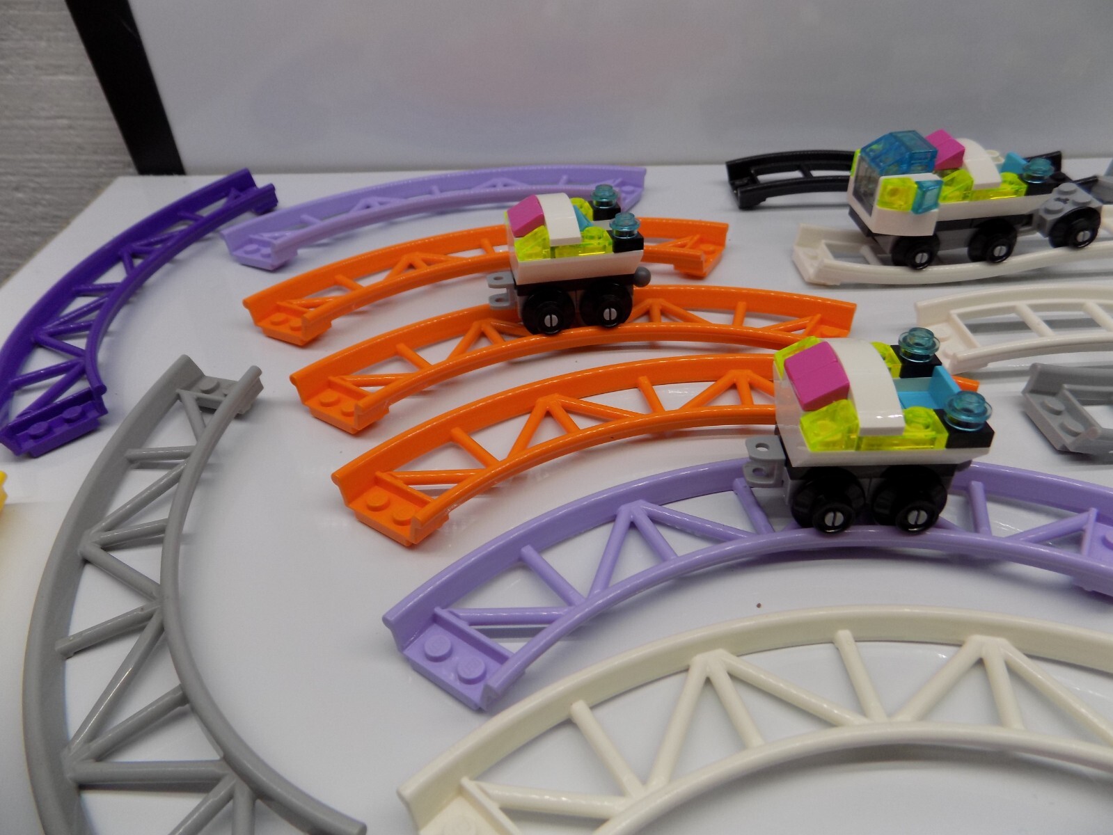Lego Roller Coaster Train Car n Track Fun Lot {WASHED} | eBay