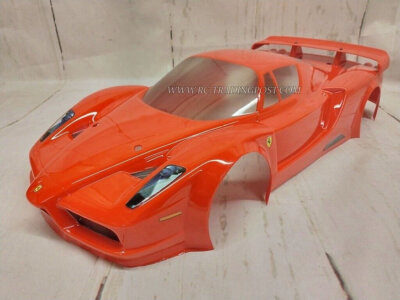 FERRARI ENZO Custom Painted RC Car Body 1/10 OnRoad HPI/4Tec2.0/V100 ...