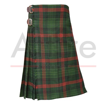 Scottish Handmade Traditional Ross Hunting Tartan Kilt - Clan Ross ...