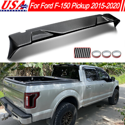 Roof Spoiler Lip Wing For 2015-2020 Ford F-150 Raptor All Cabs Carbon ...