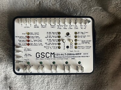 AUTO GENERATOR START AGS, ADJUSTABLE, 5 RELAY, LOAD TRANSFER, GAS ...