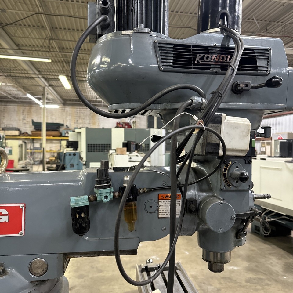 CLAUSING KONDIA FV-1 MILLING MACHINE TRAK POWER DRAW BAR *Video* | eBay