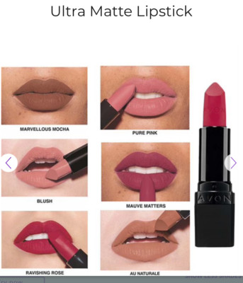 AVON Ultra Matte ~ Shimmer ~ Creamy Lipsticks ~ Various Shades ~ New ...