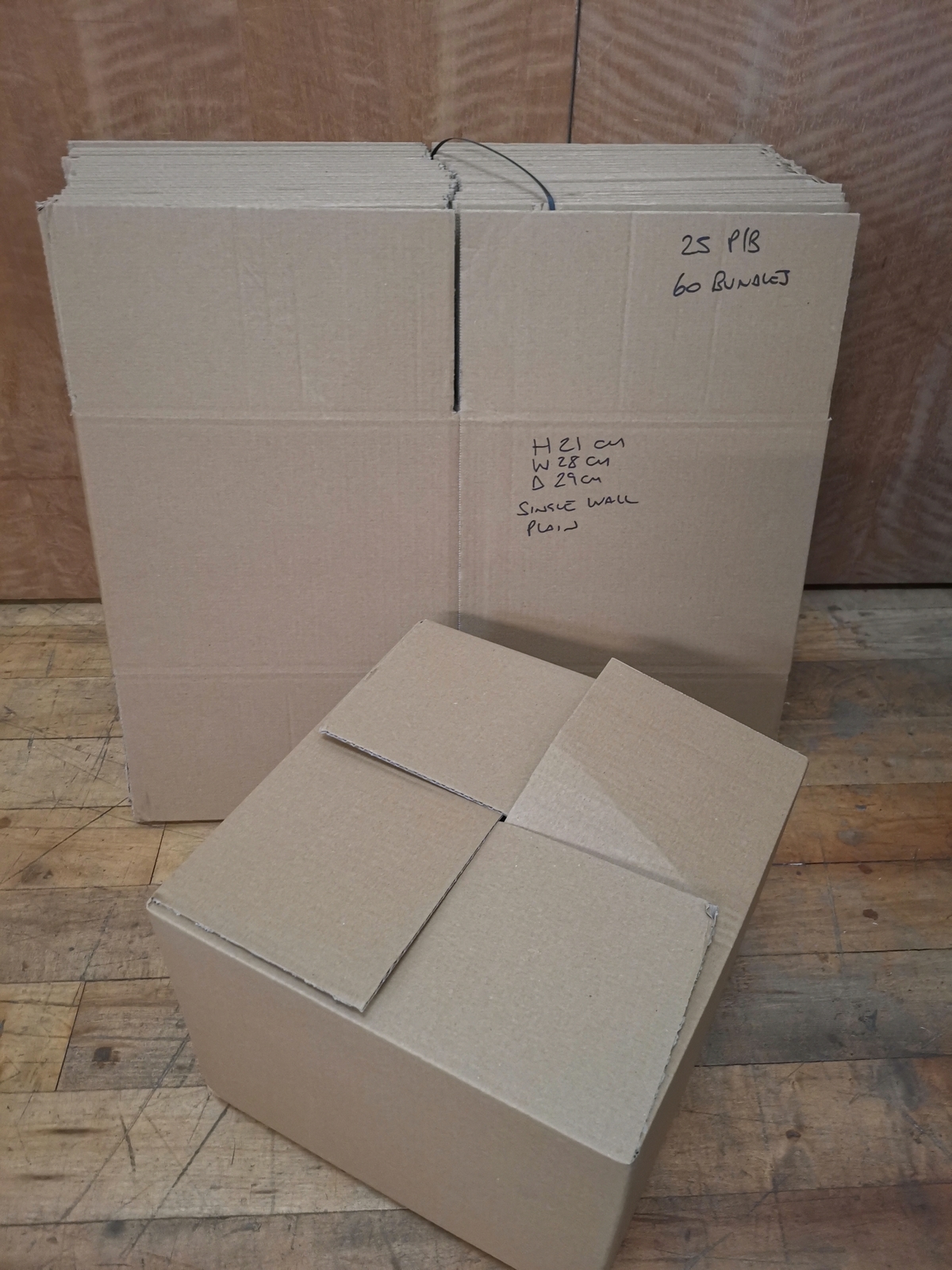 25 x Packing Moving Shipping Cartons Postal Boxes H21 W28 D29 Cm | eBay UK