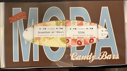 Moda Candy Bar Collector Box With 4 OOP 2 1/2 X 5” With Project Book | eBay