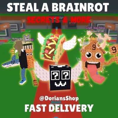 Steal a Brainrot - SAB |Roblox | 🦈Cheap Secret Brainrots & more | Fast ...