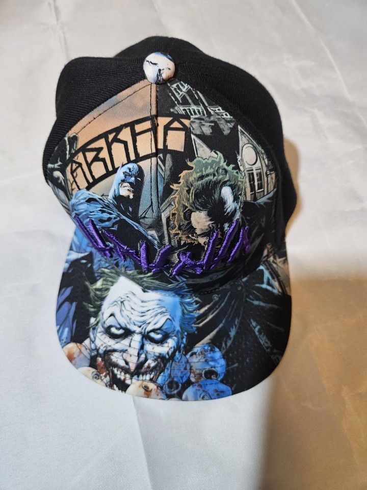 DC Comics The Joker HAHAHA SnapBack Hat One Size Fits All Batman Gotham ...