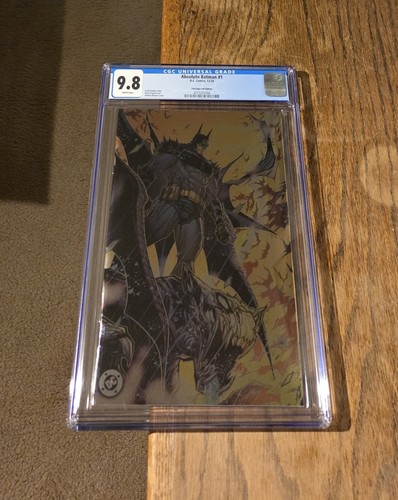 🔥 Absolute Batman #1 CGC 9.8 Graded Jonboy Meyers Limited Edition Foil ...