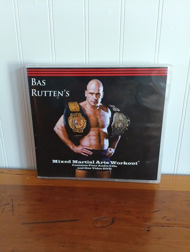 Bas Rutten MMA System Workout *** missing one CD *** Includes DVD rare ...