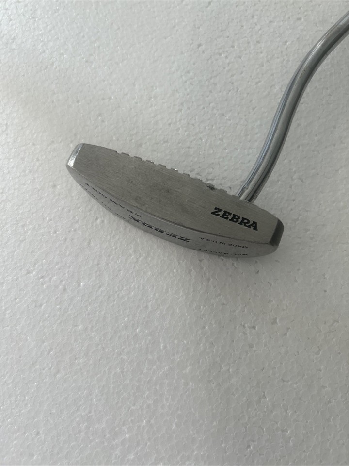 Ram Golf -Zebra, Face-Balanced Mid Mallet Putter 35." Nice Zebra Grip ...