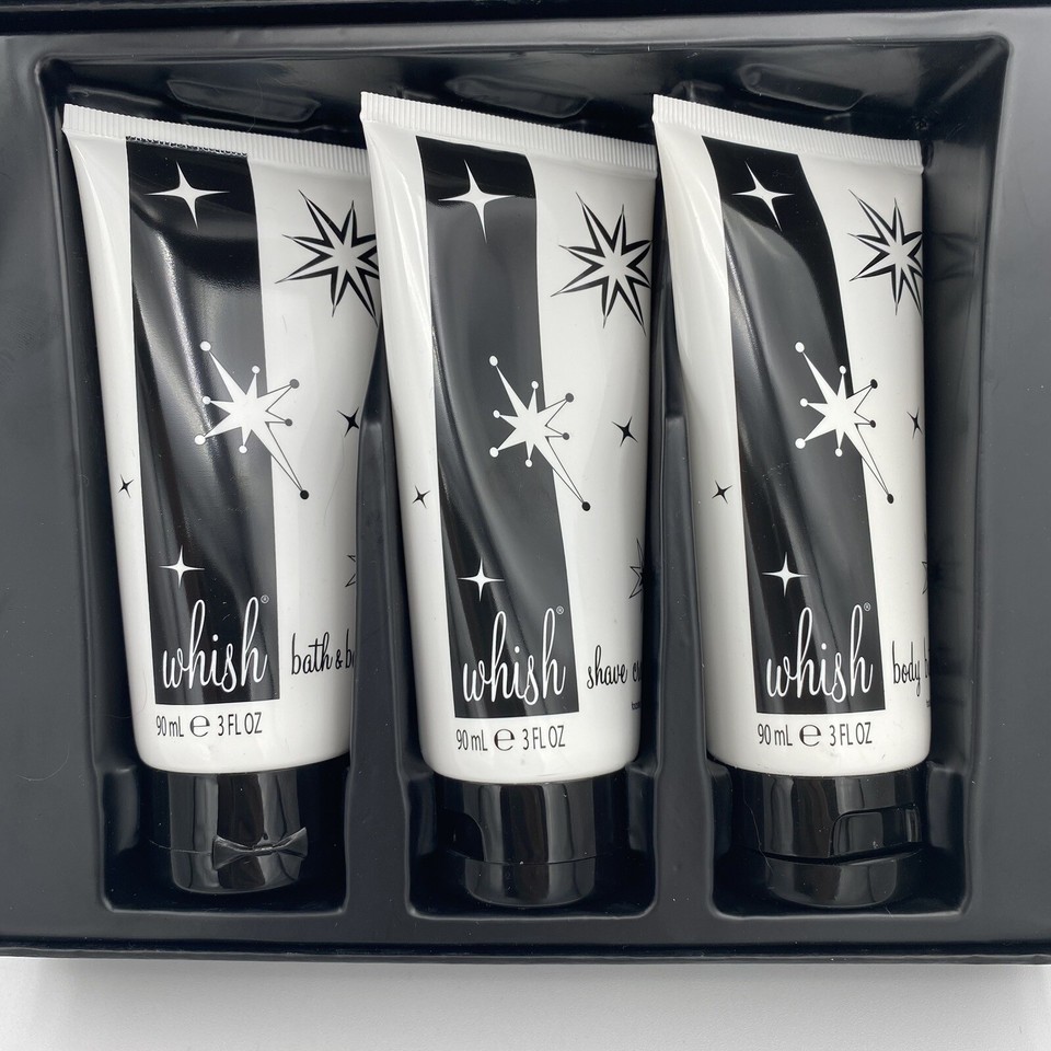 WHISH Neo Natural Gift Set of 3 Body Butter, Shaving Cream, Bath & Body ...
