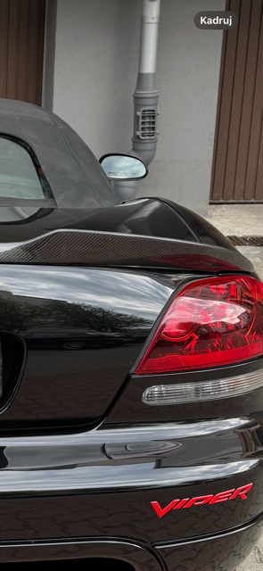 Dodge Viper SRT10 Convertible rear spoiler wing carbon | eBay