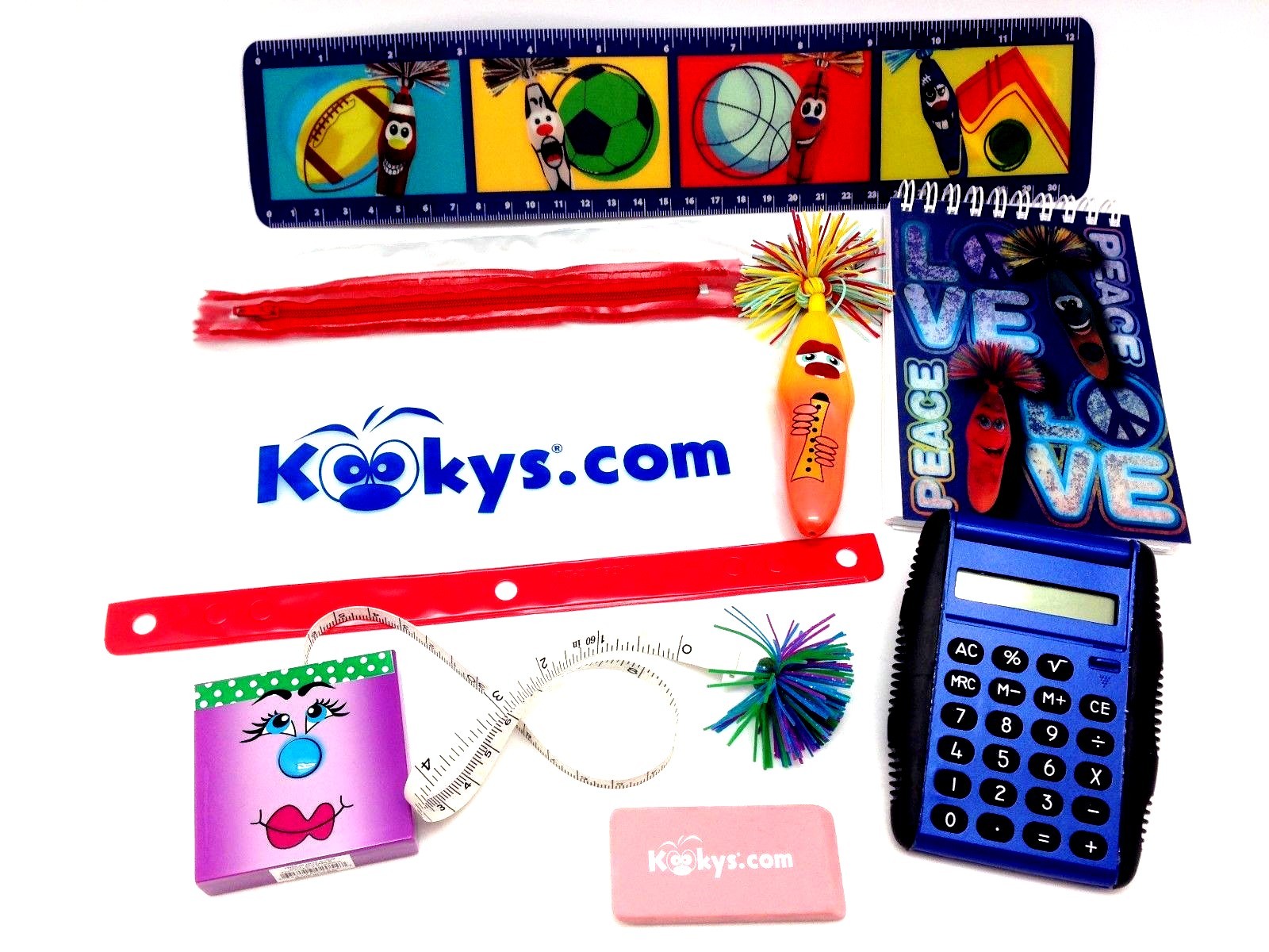 Kooky Klickers Fun Grab Bag Kit Limited Ed. Dell Ball Point Pen School ...
