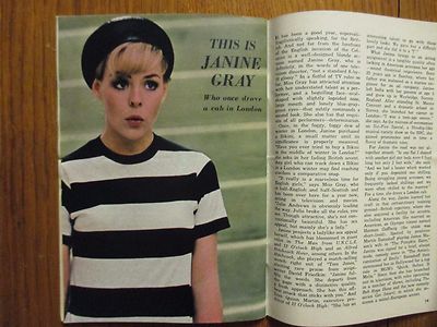 Ju-1965 TV Guide(JANINE GRAY/LADA EDMUND JR/FRANK SUTTON/HARRY HICKOX ...