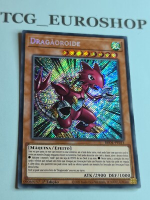 Dragonroid ︎YUGIOH ︎BROL ︎2021 ︎PORTUGUESE ︎SECRET RARE ︎1st EDITION ...