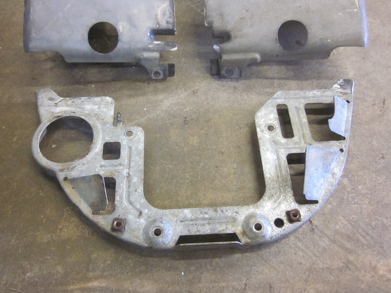 Kawasaki FH601V 21 hp Vertical Shaft Engine Shroud Shrouds Shield 49089 ...