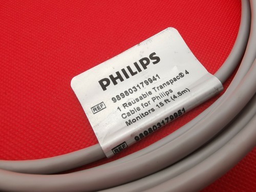 1pc 12pin to Abbott interface Invasive pressure cable For PHILIPS/HP ...