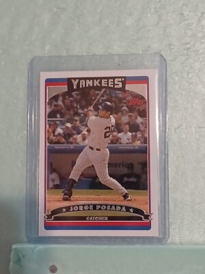Jorge Posada 2006 Topps #40 Baseball Card New York Yankees. | eBay