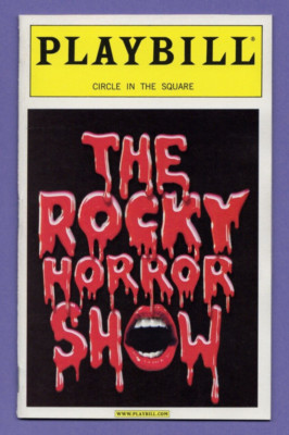 Joan Jett Dick Cavett Lea Delaria "THE ROCKY HORROR SHOW" Broadway Playbill 2001 | eBay