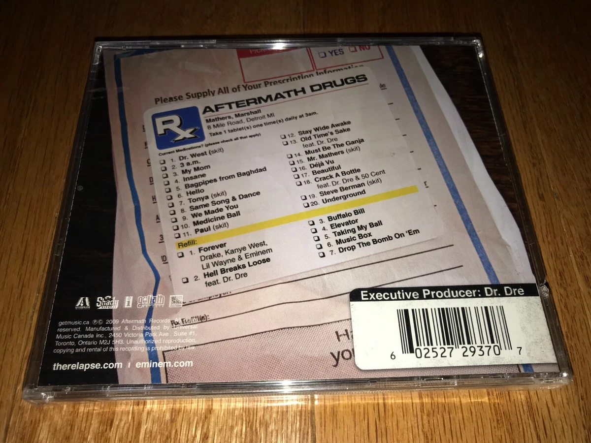 Eminem Relapse Cd