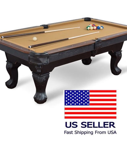 Classic Sports Brighton 87" Billiard Pool Table in Tan | eBay