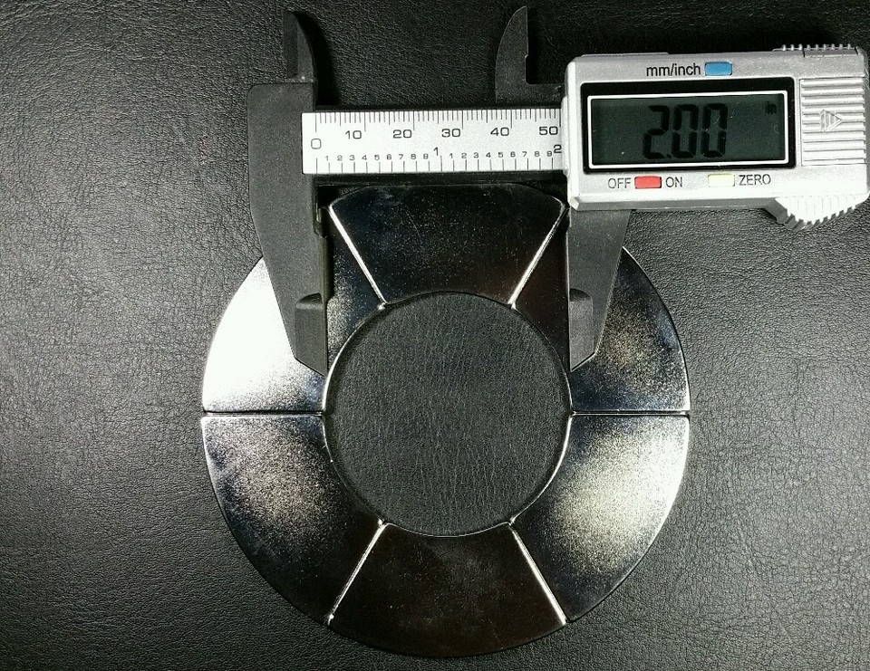 One Large Neodymium N52 Ring Magnet Strong Rare Earth 4" | eBay