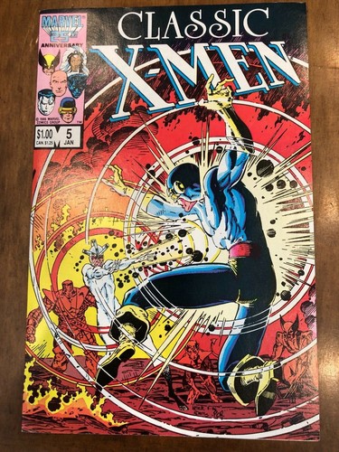 Marvel Comics Classic X-Men Issues #5-8 (1986) Uncanny Reprints ...