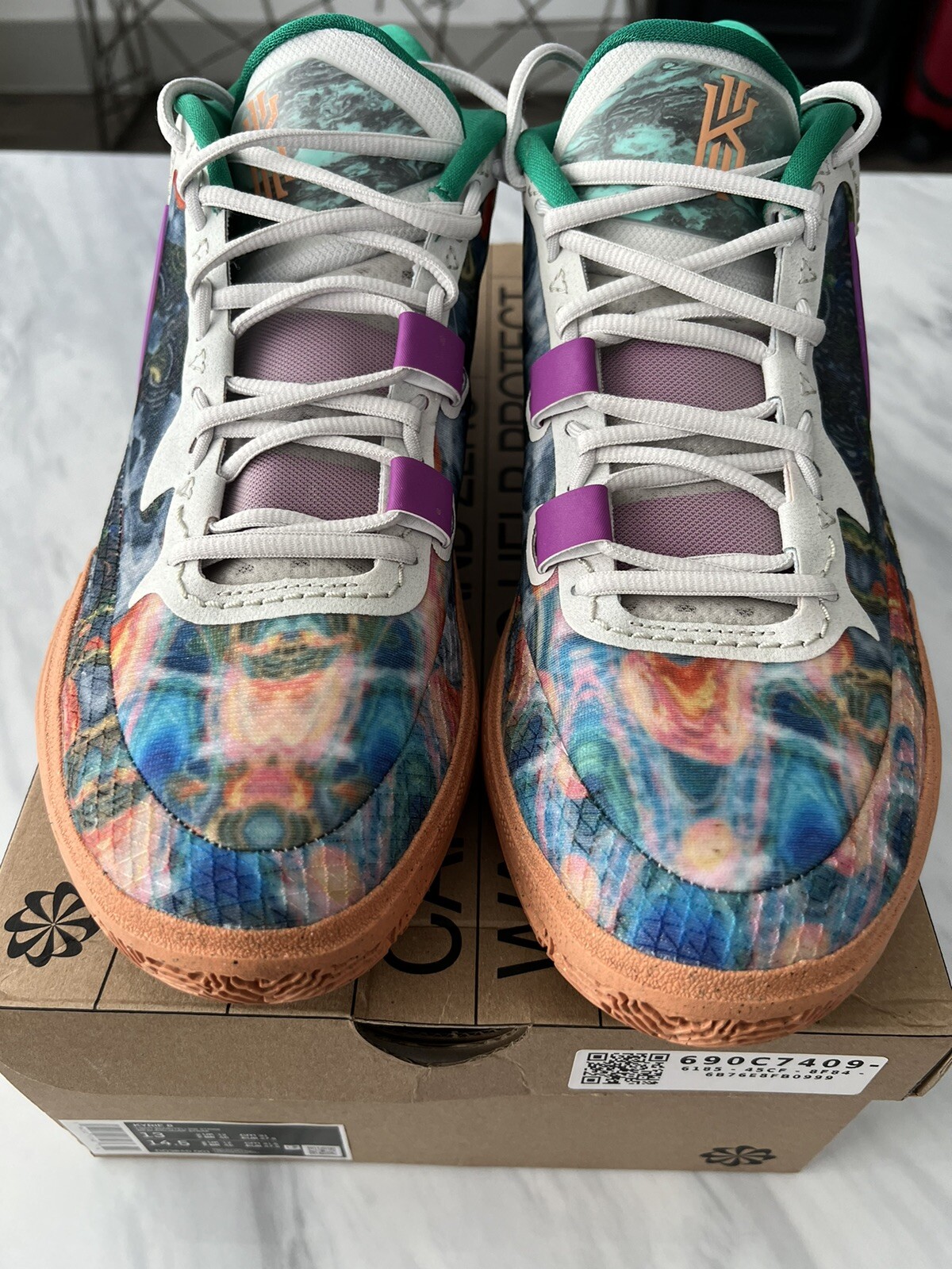 Nike Kyrie 8 **UNRELEASED** Circle Of Life Size 13 - Gem