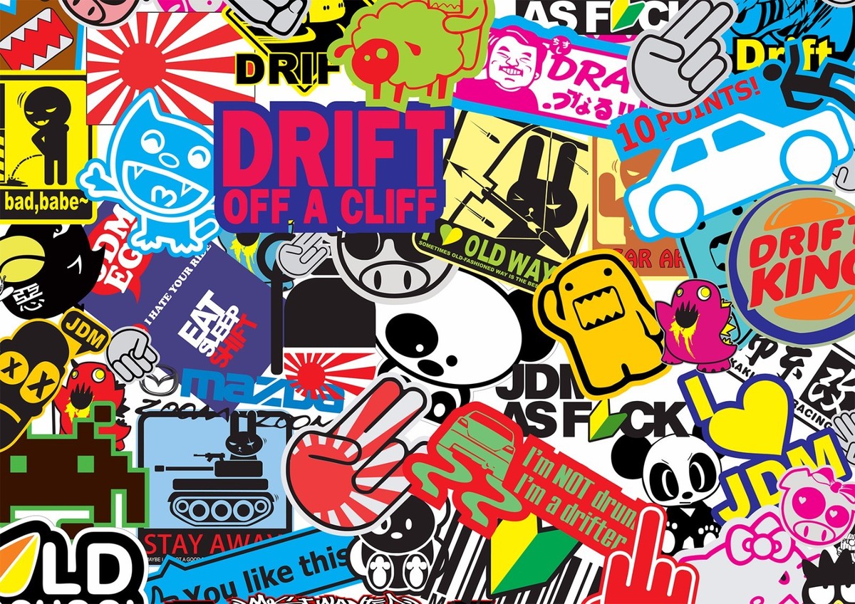 Jdm Sticker Wallpaper Bomb
