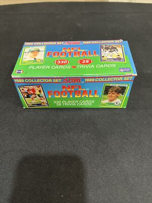 1989 Score Football Complete Factory SET Mint- Barry Sanders, Troy ...