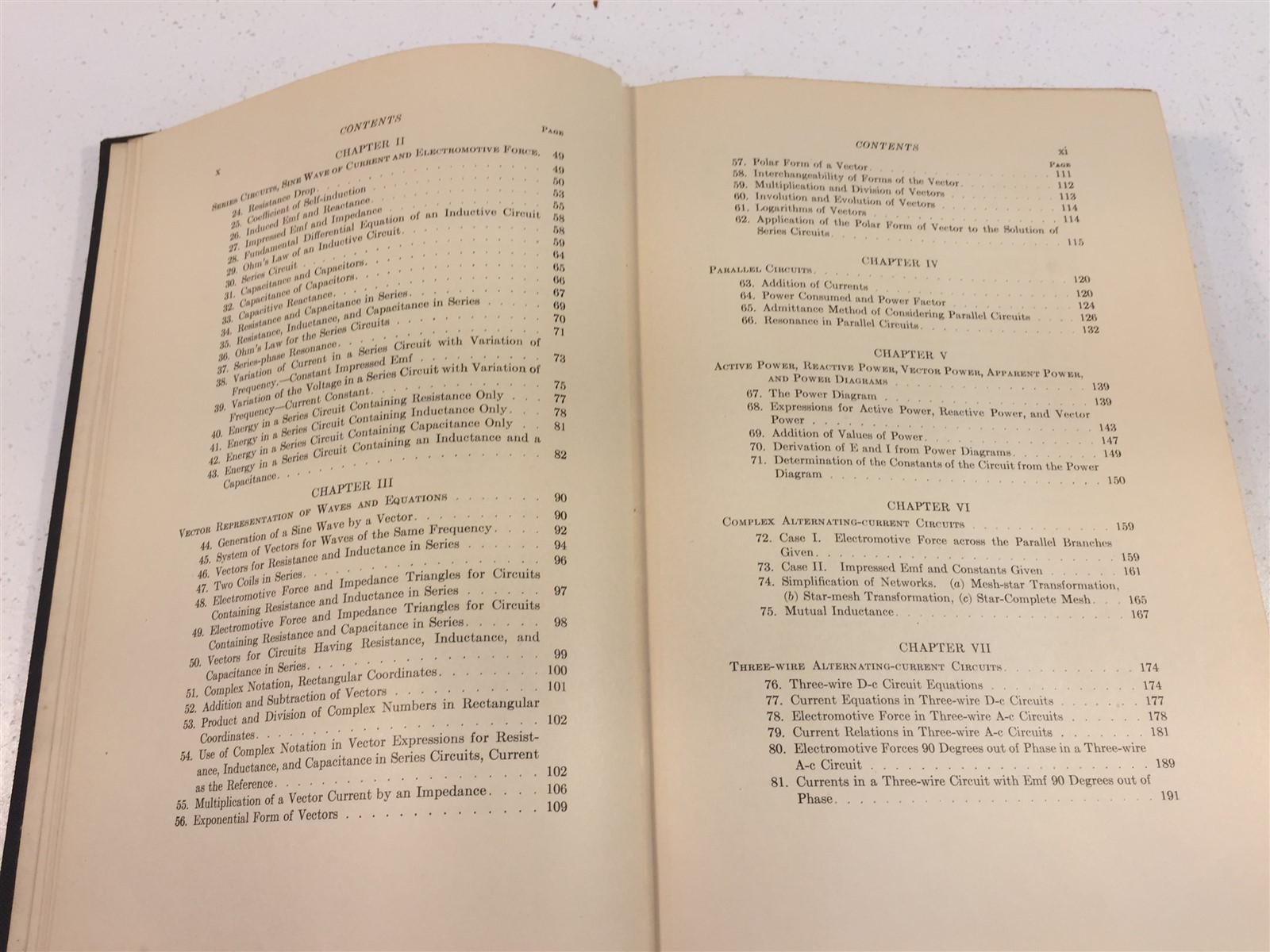 Alternating Current Circuits by Bryant, Correll & Johnson HC 1939 Third ...