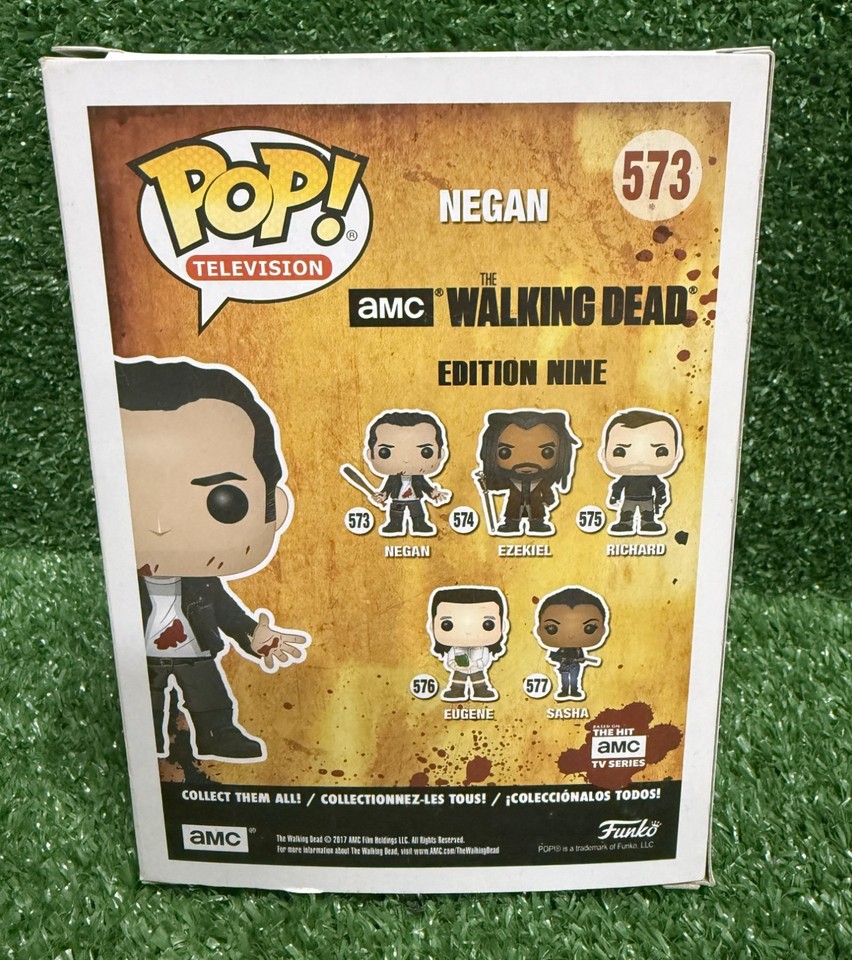 FUNKO Pop Vinyl The Walking Dead Negan 573 | eBay Australia