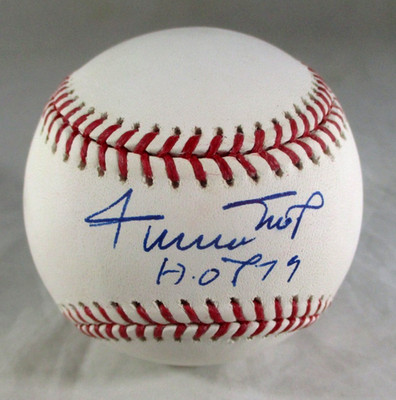 Willie Mays / Autographed Inscribed OML Baseball in Cube Holder / Say Hey Holo | eBay
