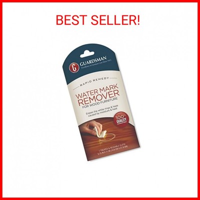 Guardsman Reusable Water Mark Remover Cloth | Wood Cleaner for White ...