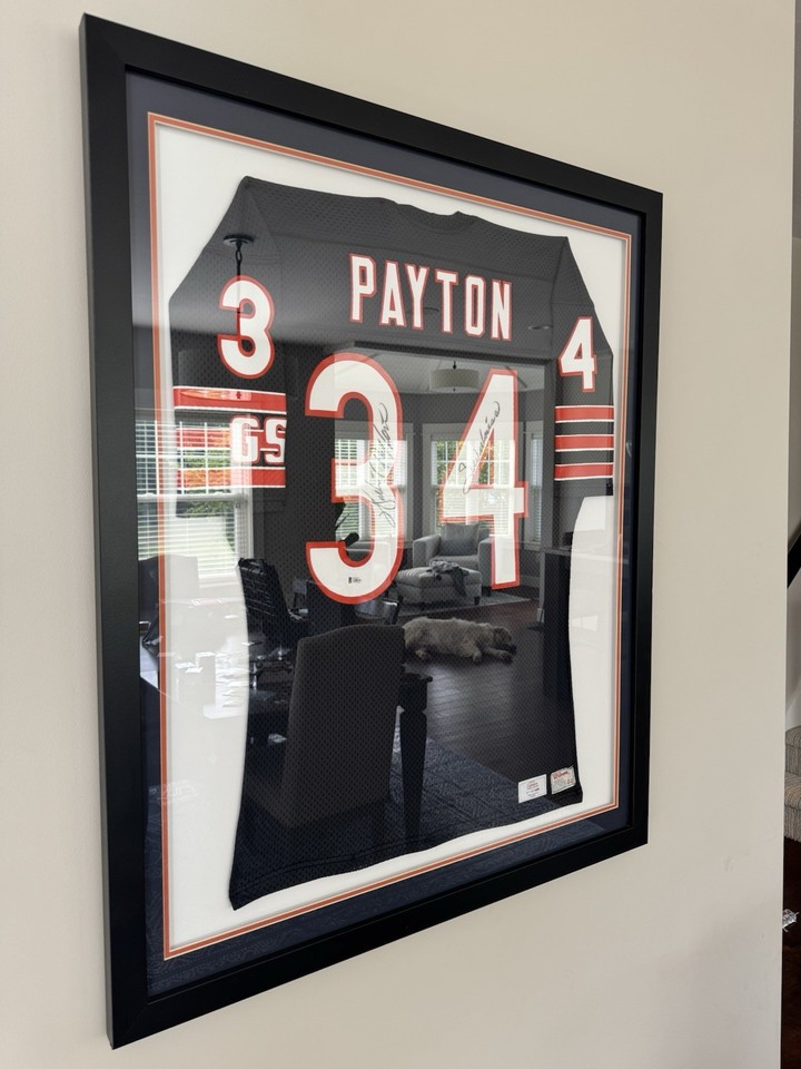 Ultra Rare Walter “Sweetness” Payton AUTOGRAPH Jersey 0114/1000 | eBay