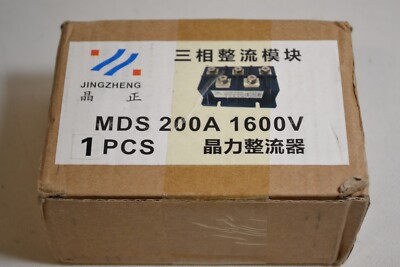 200A Amp 1600V MDS200A Three Phase Diode Bridge Rectifier Power Module ...