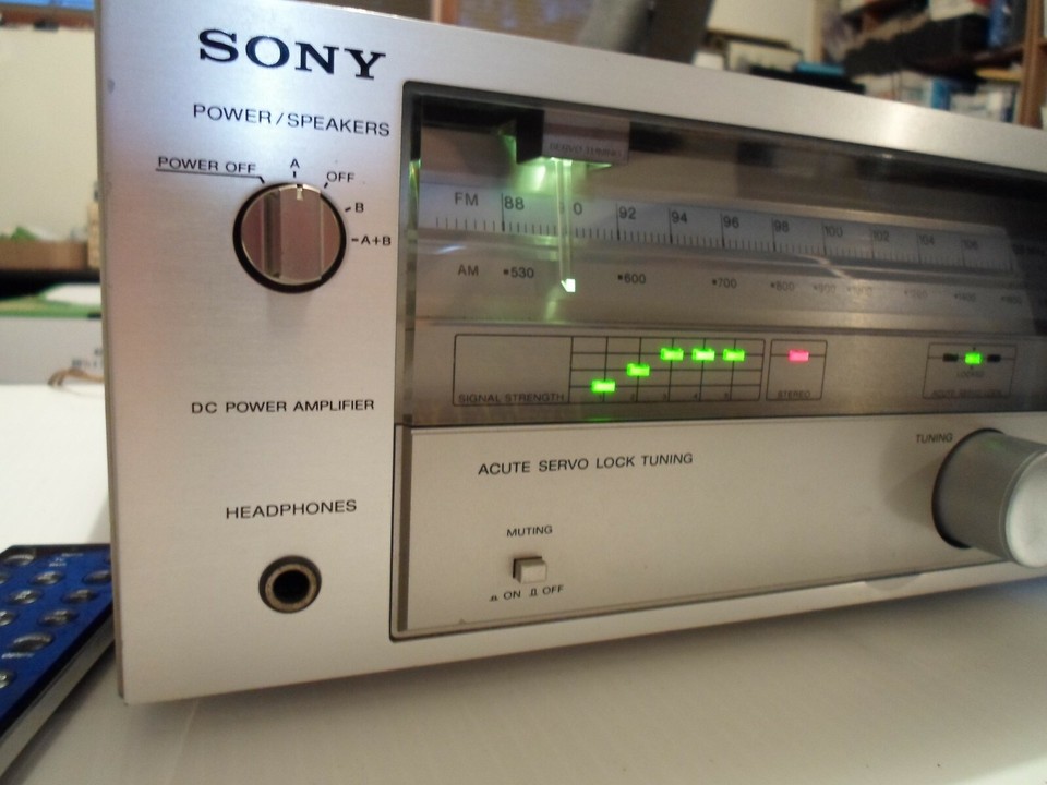 Vintage Sony STR-V25 FM Stereo FM-AM Receiver Amplifier, Tested, Works ...