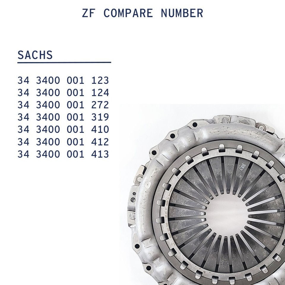 SACHS Clutch Kit 85002560 for Volvo VNL D13 I-SHIFT Transmission ...