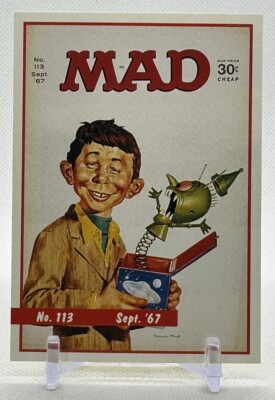 Alfred E. Neuman 1992 Lime Rock MAD Magazine #113 September 1967 Mad ...
