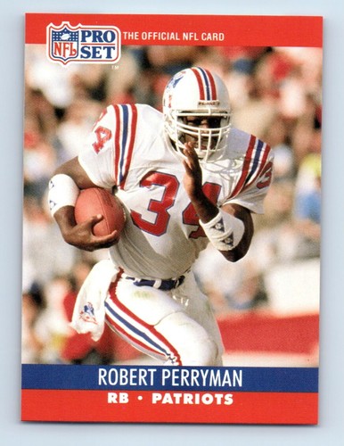 1990 Pro Set Robert Perryman New England Patriots #578 | eBay