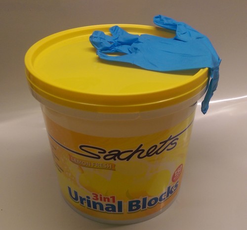 Urinal Channel Blocks Lemon Cleaner Toilet Trough Prevent Blockages and ...