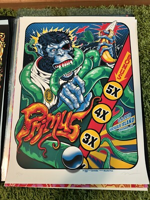 Primus Poster Chicago 2018 Zombie Yeti | eBay