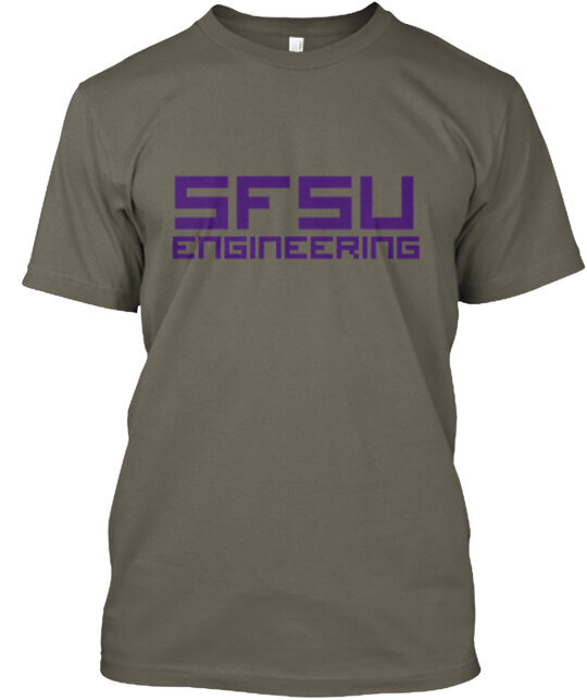 SFSU ALL ENGINEERING grey T-Shirt Made in the USA Size S to 5XL | eBay