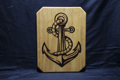 Rope and Anchor Cutting Board | eBay