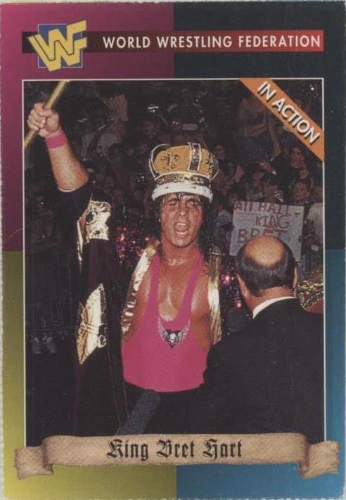 1995 WWF Magazine Cards - Bret Hart #42 for sale online | eBay