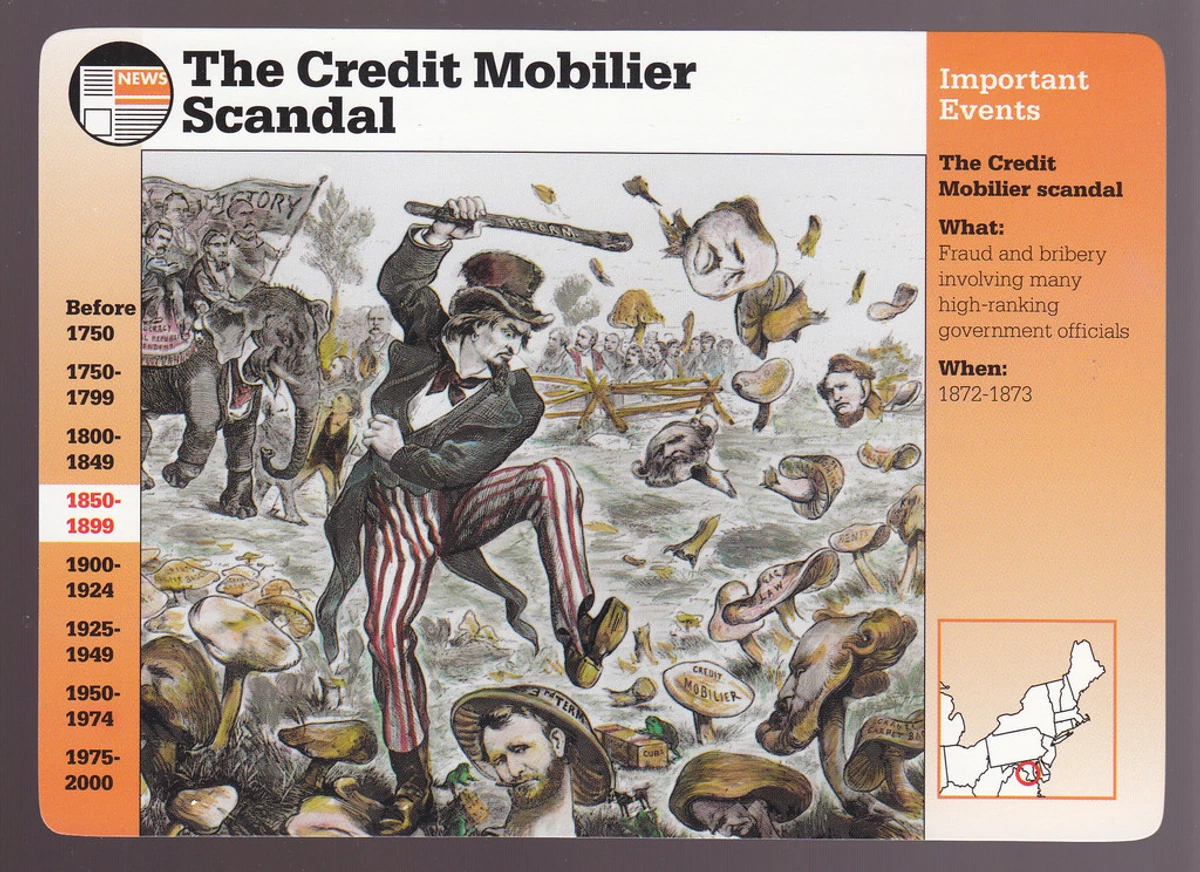 Credit Mobilier Scandal Cartoon