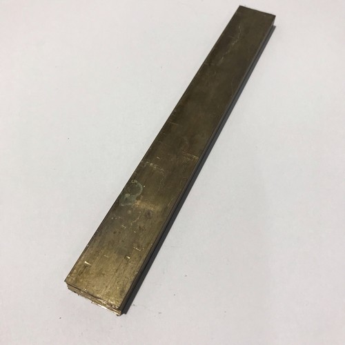 1x Messing Ms 58, Flach 25 x 8 x 204 mm, 344 g (S-95) | eBay.de
